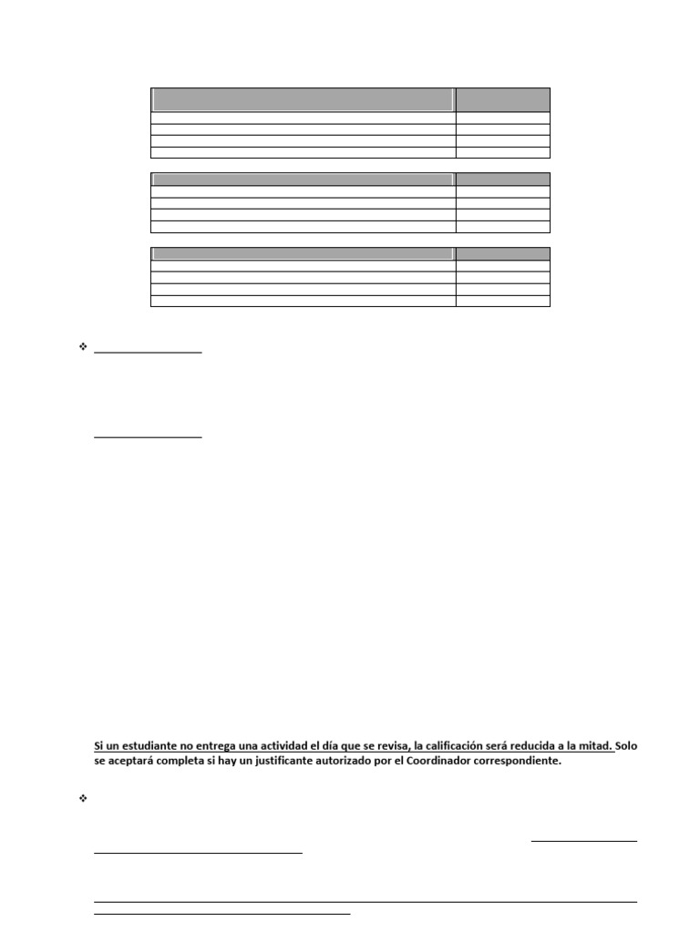 Criterios de Evaluación y Normas - Q2 | PDF | Laboratorios