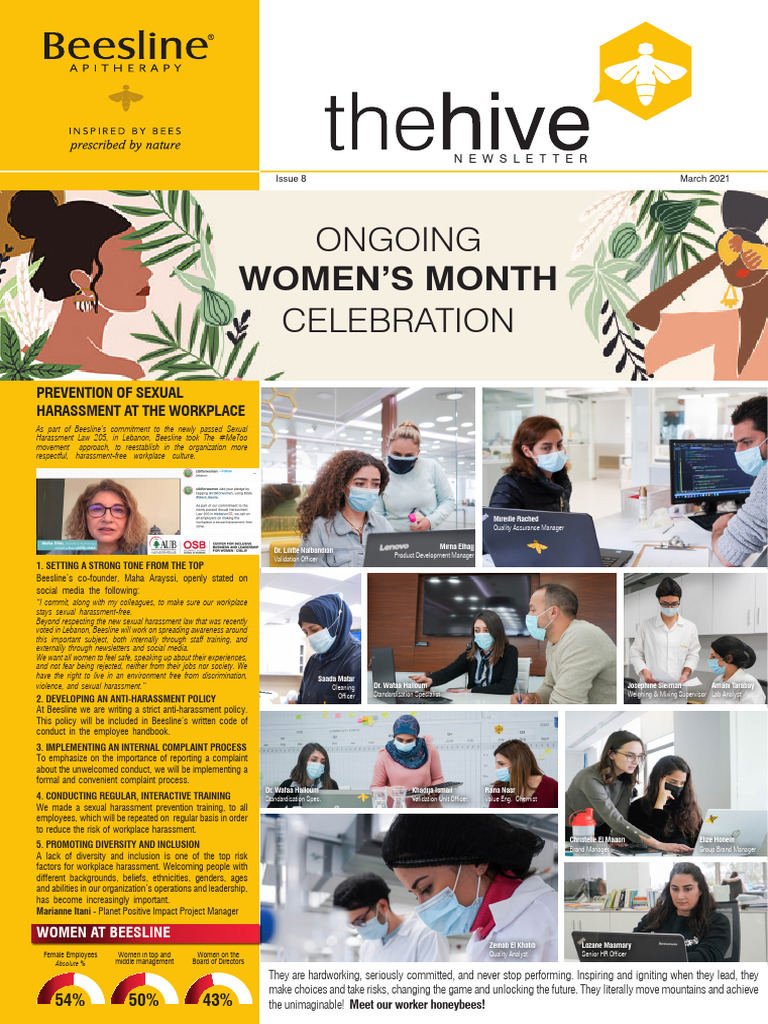 'The Hive' Newsletter - Issue 8 | PDF | Sexual Harassment | Harassment