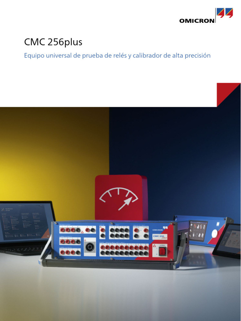 CMC 256plus Brochure ESP | PDF | Relé | Software