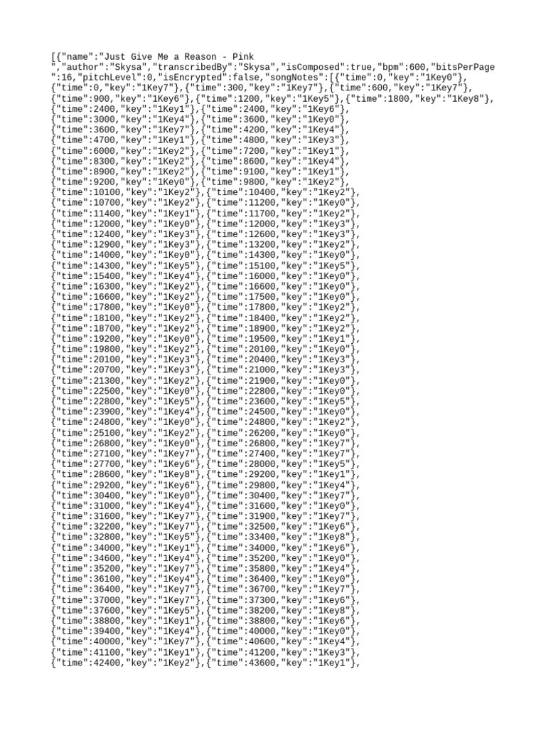Just Give Me A Reason - Pink | PDF | Songs Written