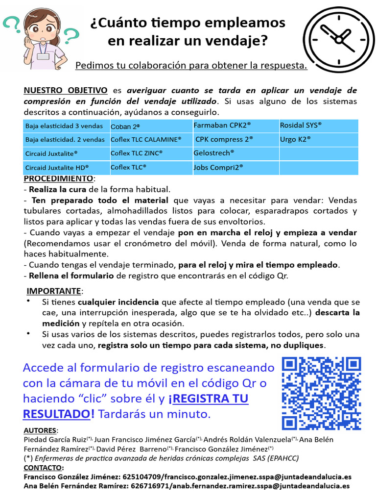 Tiempo de Vendaje | PDF