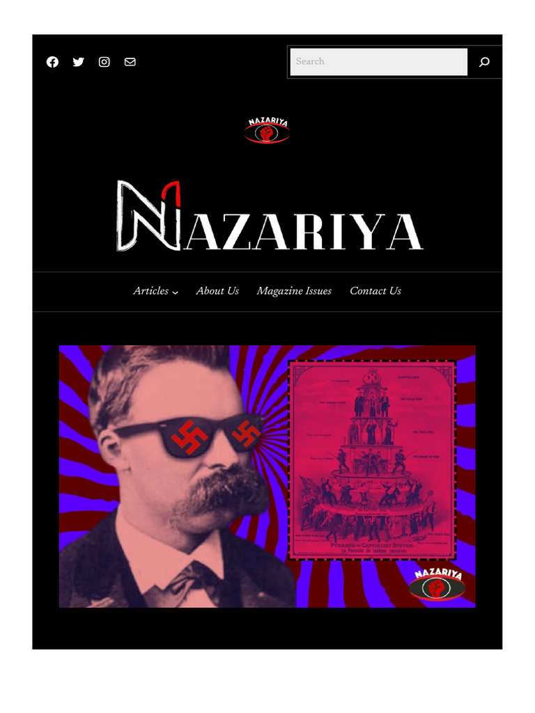 Nietzsche The Messiah of Everything Reactionary E28093 Nazariya ...