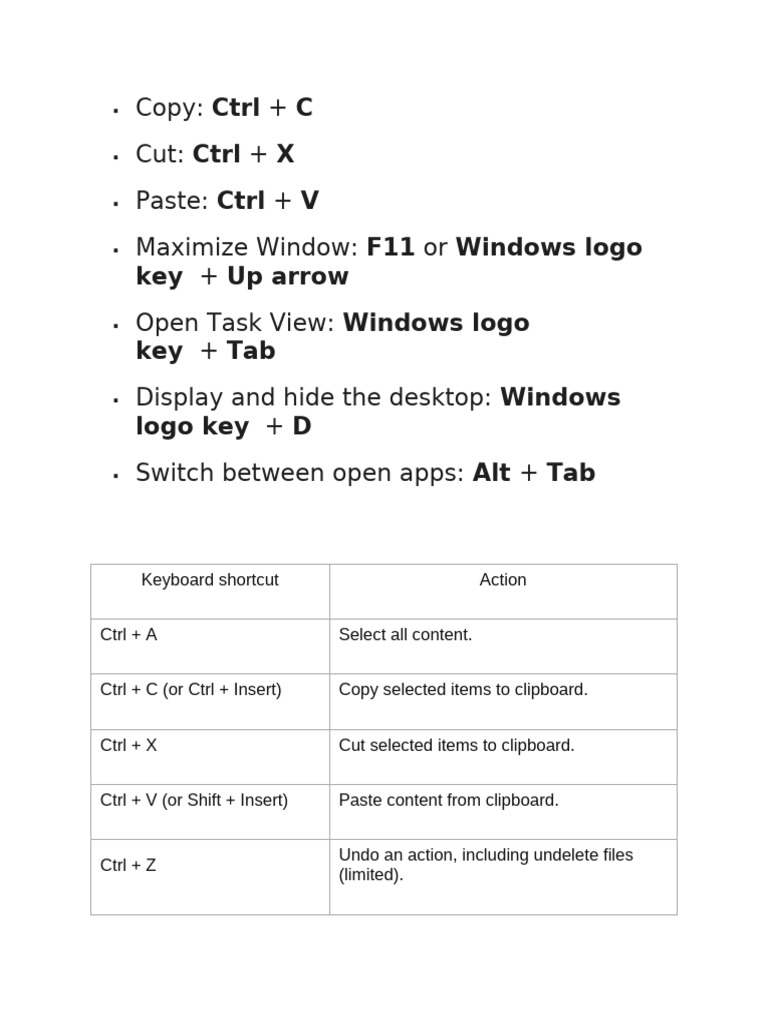 Comandos Para Windows | PDF | Computer Keyboard | Computing