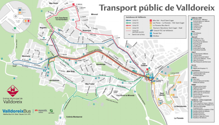 Valldoreix Planol | PDF