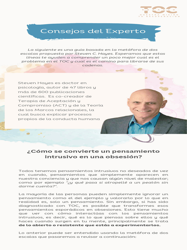 Guía para Manejar el TOC | PDF | Desorden obsesivo compulsivo | Pensamiento