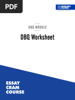 AP DBQ Worksheet - Heimler | PDF | Language Arts & Discipline