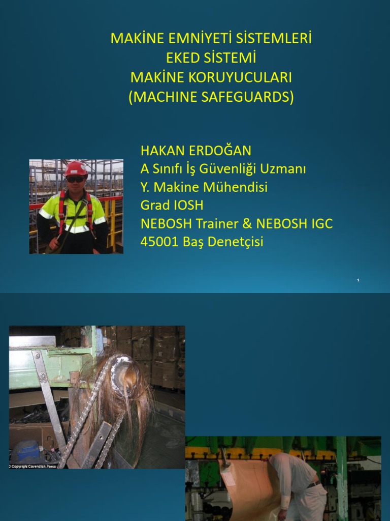 Makine Emniyet Sistemleri | PDF