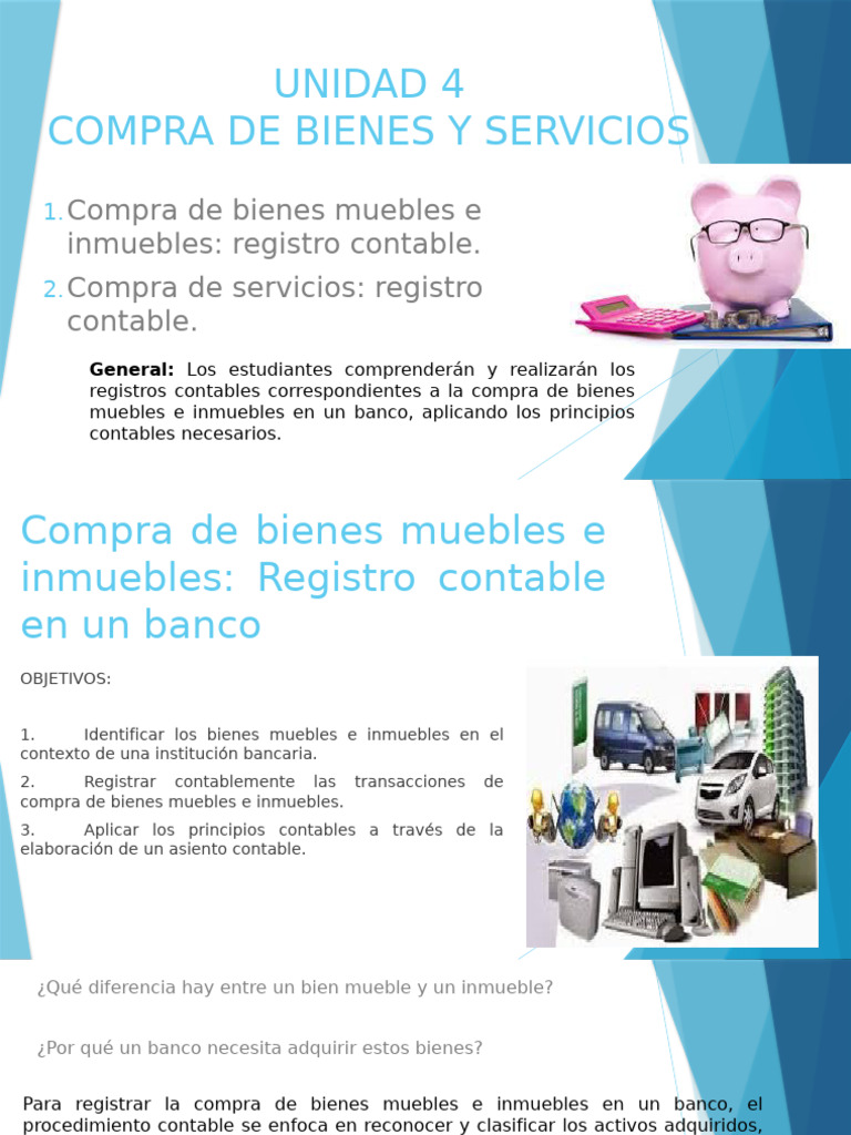 Compra de Bienes y Servicios Bancarios | PDF | Contabilidad | Bancos