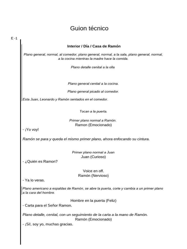 Guion Técnico | PDF | Verdad