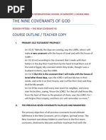 Bible Covenants Overview Chart | PDF | Covenant (Biblical) | Theology