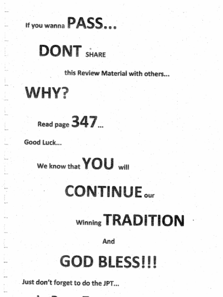 Refresher Note 2017 | PDF