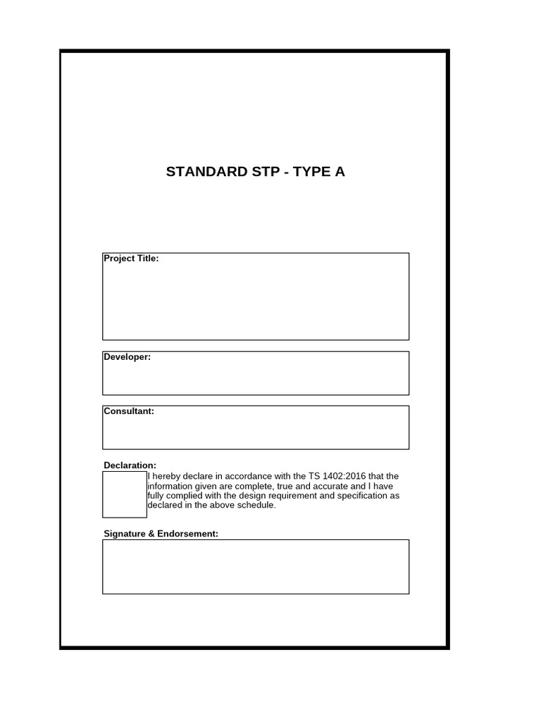 Wastewater Tratment Plant Design Type - A | PDF | Sewage Treatment | Water Pollution