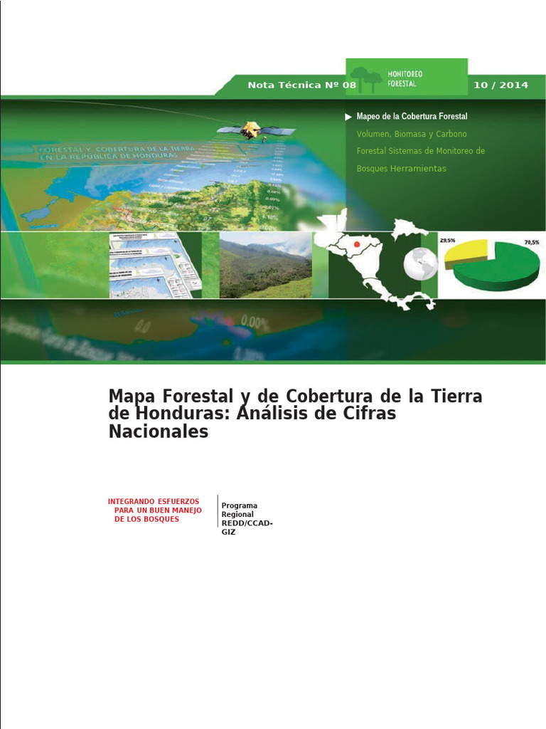 Análisis de Cobertura Forestal en Honduras | PDF | Los bosques | Honduras