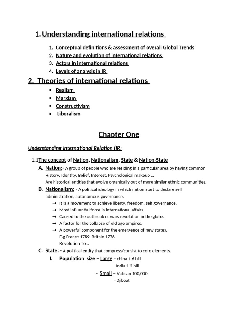 Global trend | PDF | International Relations | Policy