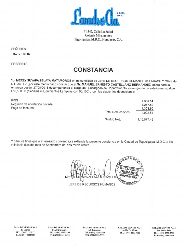 Constancia | PDF