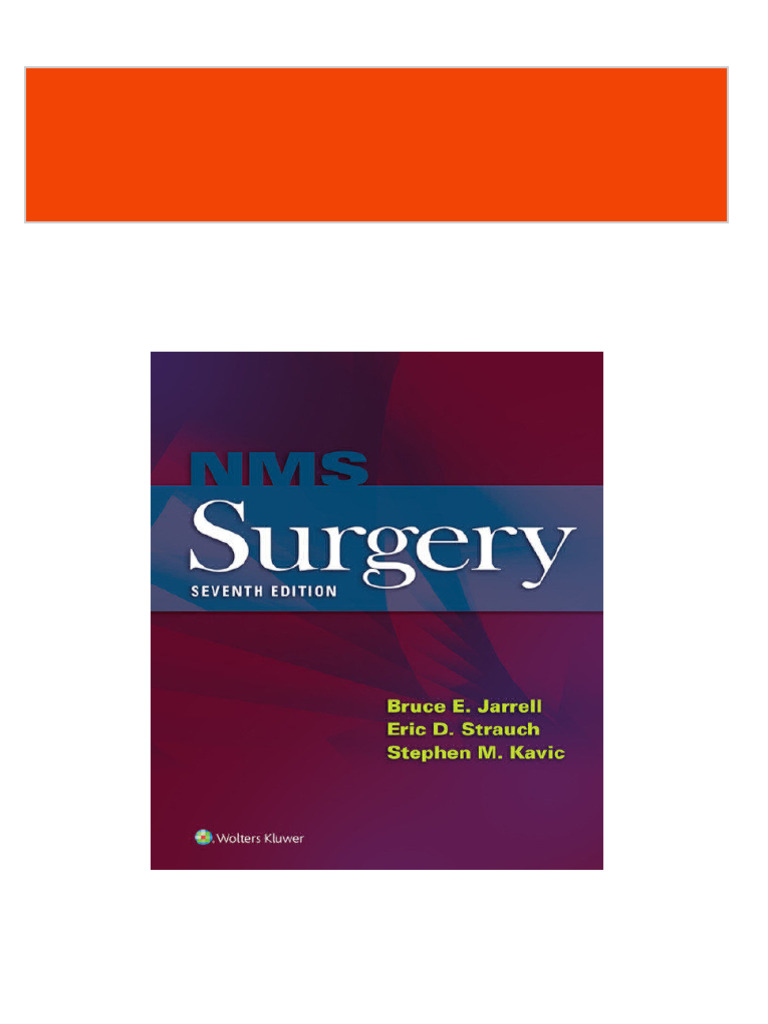 NMS Surgery National Medical Series For Independent Study 7e Oct 2 2021 ...