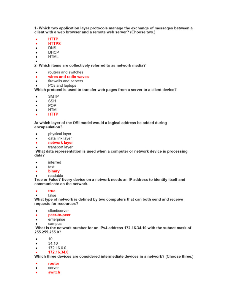 Sheet Protocol | PDF | Computer Network | Osi Model