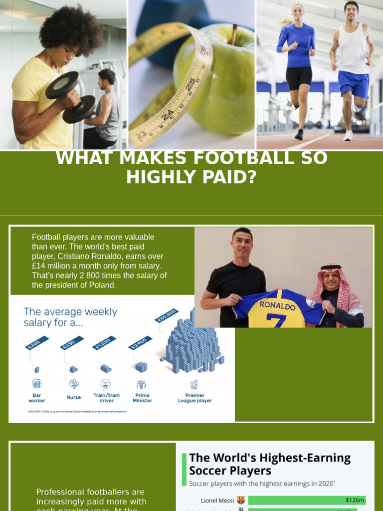 Why Football Players Earn So Much | PDF | Salary | Wage