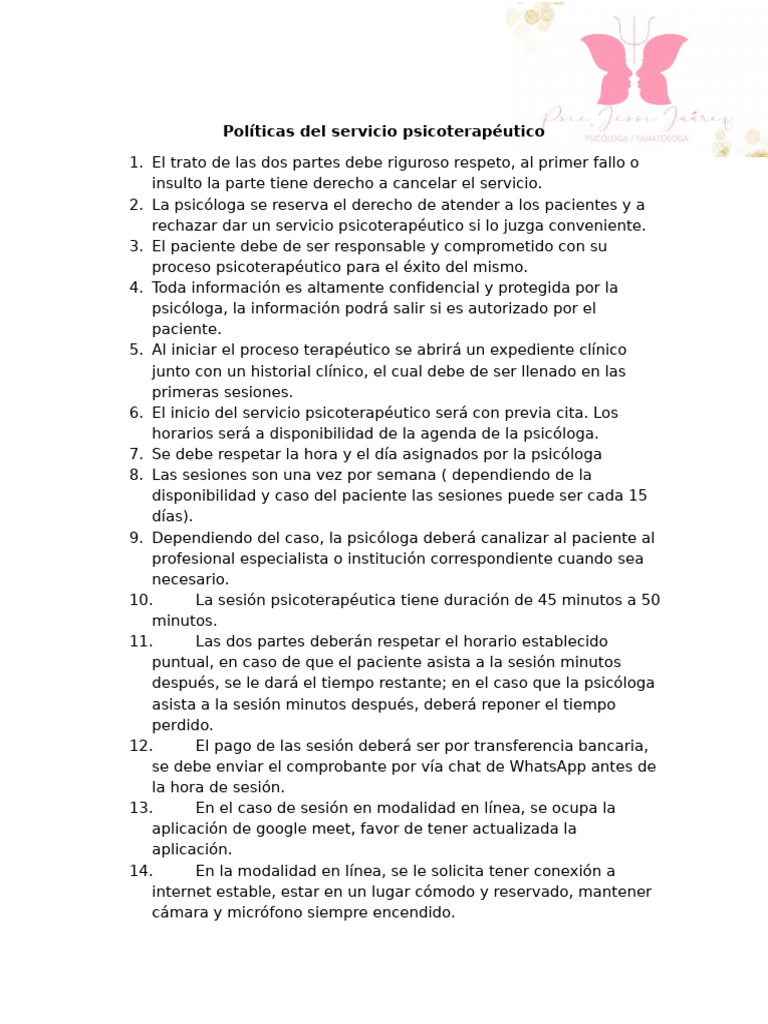 Reglamento Psic. | PDF | Psicoterapia | Cuidado de la salud