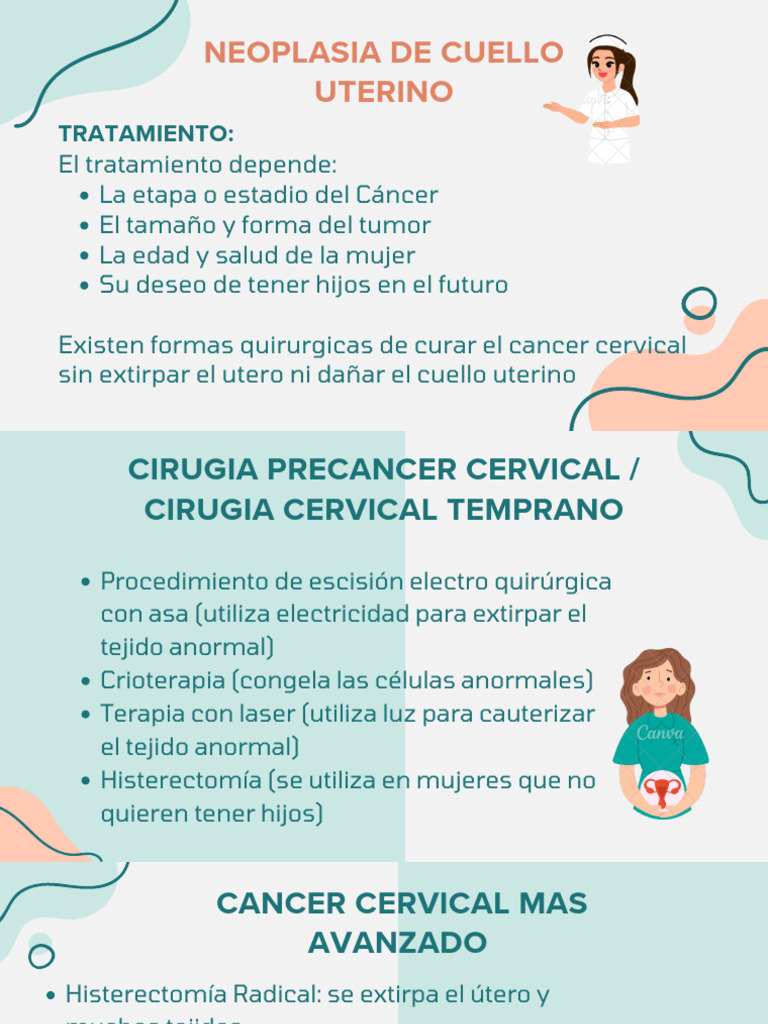 Cancer de Cuello Uterino | PDF