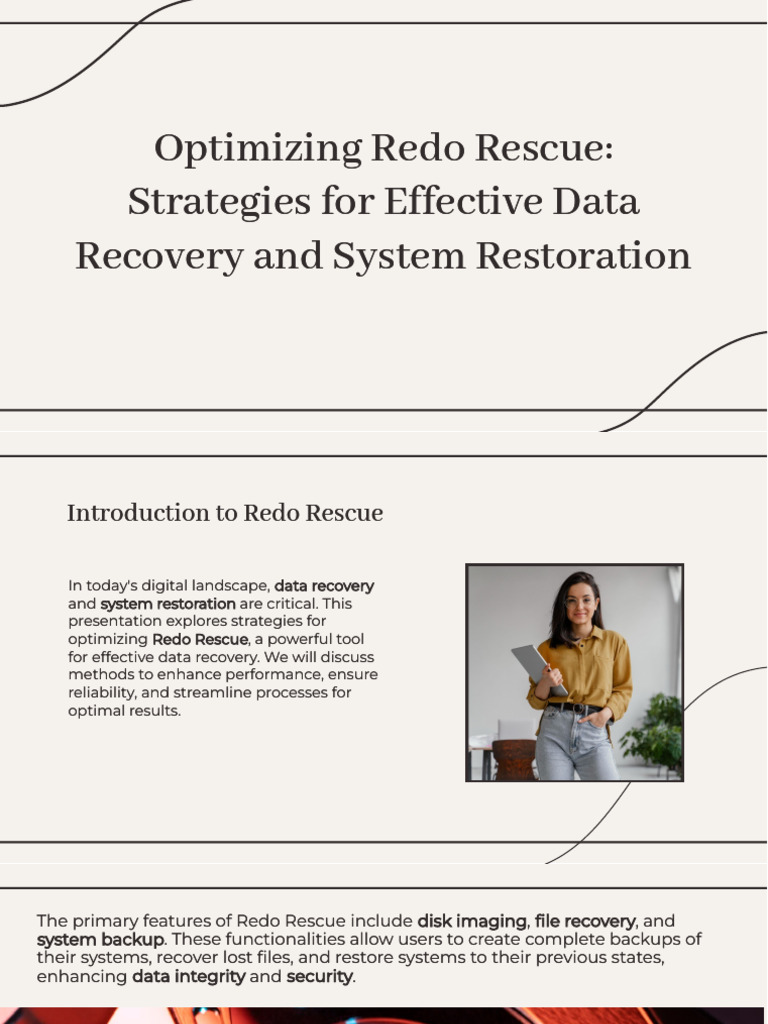 Slidesgo Optimizing Redo Rescue Strategies For Effective Data Recovery ...