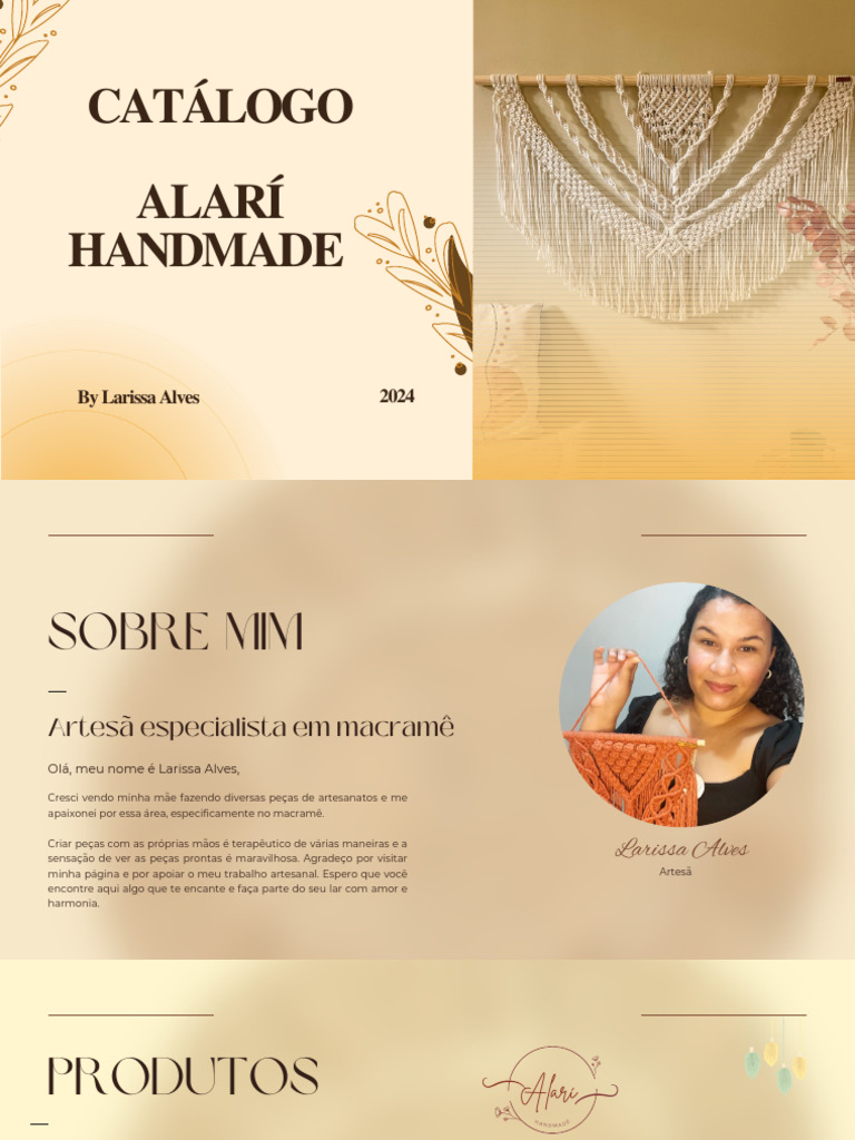 Catálogo - Alarí Handmade | PDF