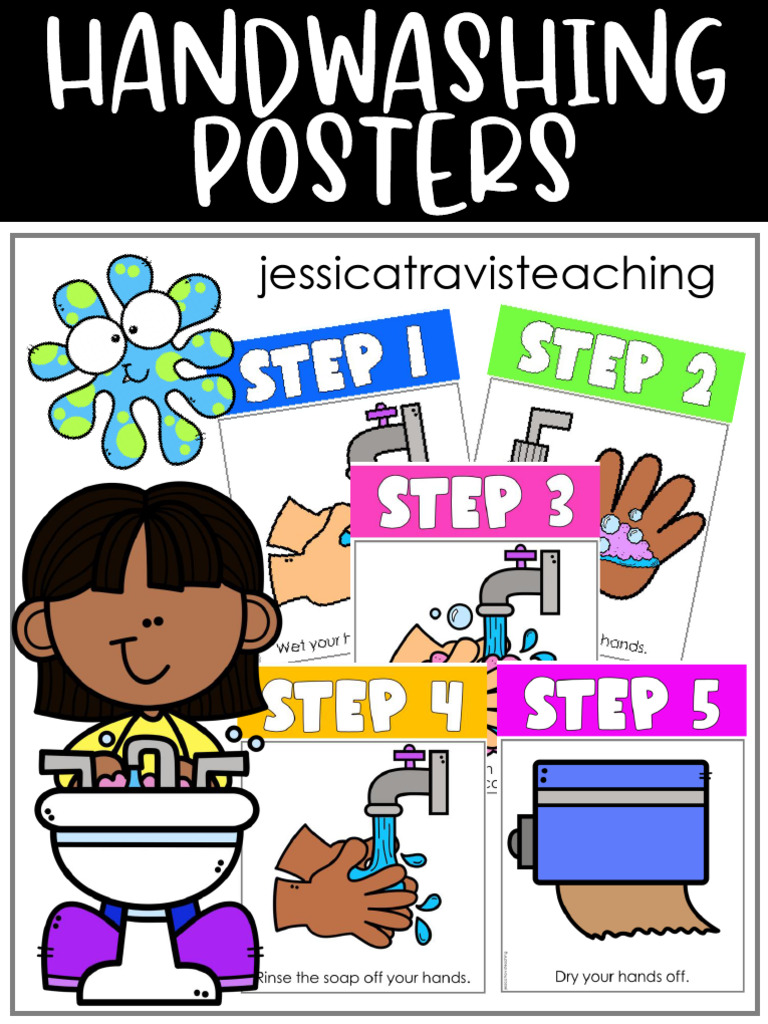 HandwashingPostersFREE 1 | PDF