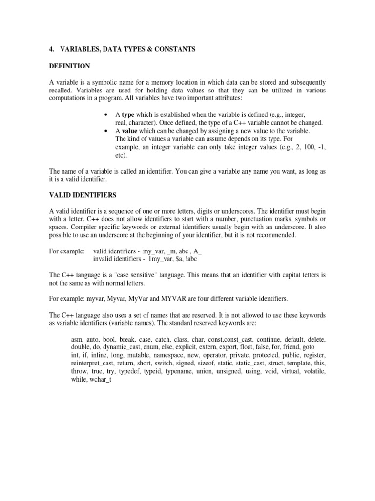 Ch04 Pdf Integer Computer Science Data Type 4700