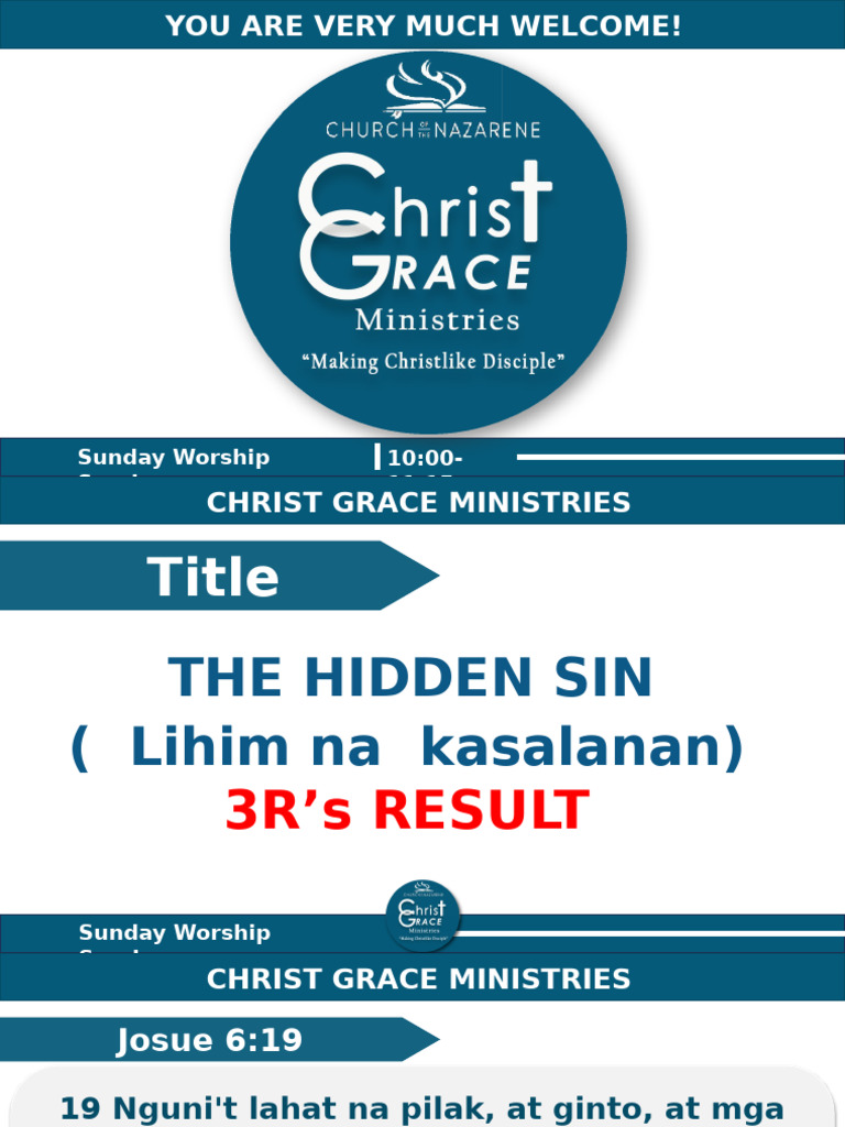 Pastor Jun Roco - June 8 - 2024 | PDF