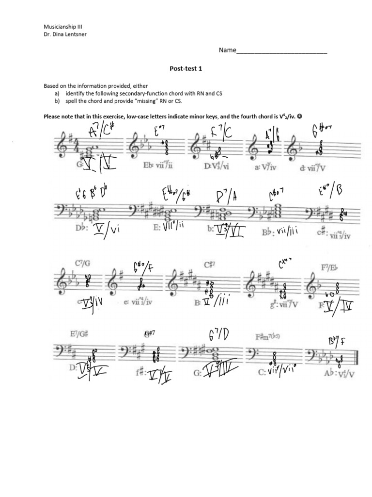 Post-Test 1 | PDF