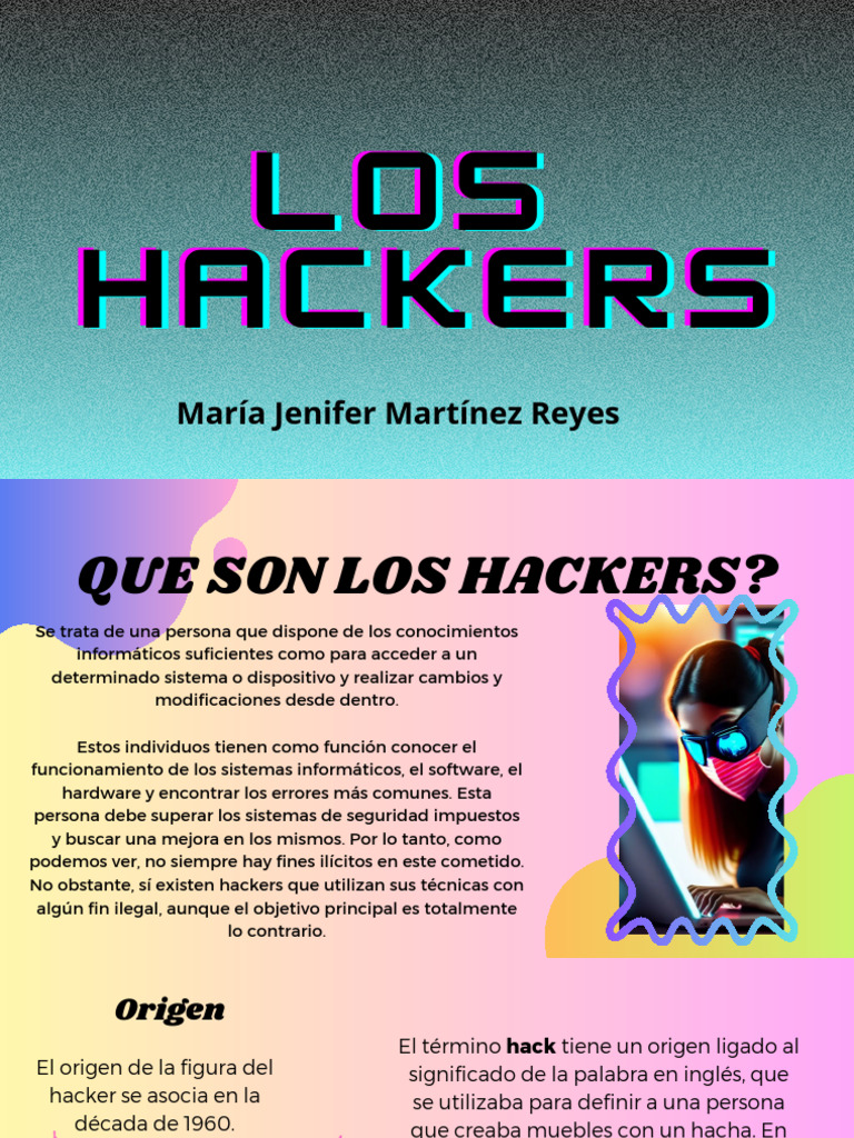 Los Hackers | PDF | Hacker de seguridad | Sombrero Blanco (Seguridad ...