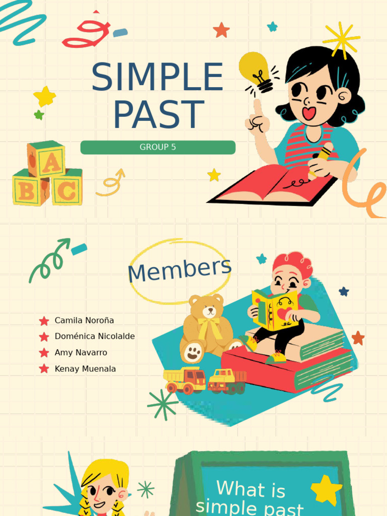 Simple Past Tense Guide | PDF