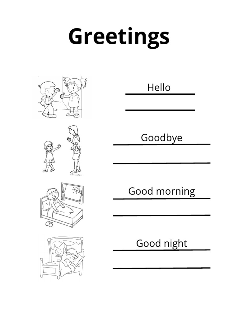 Greetings | PDF
