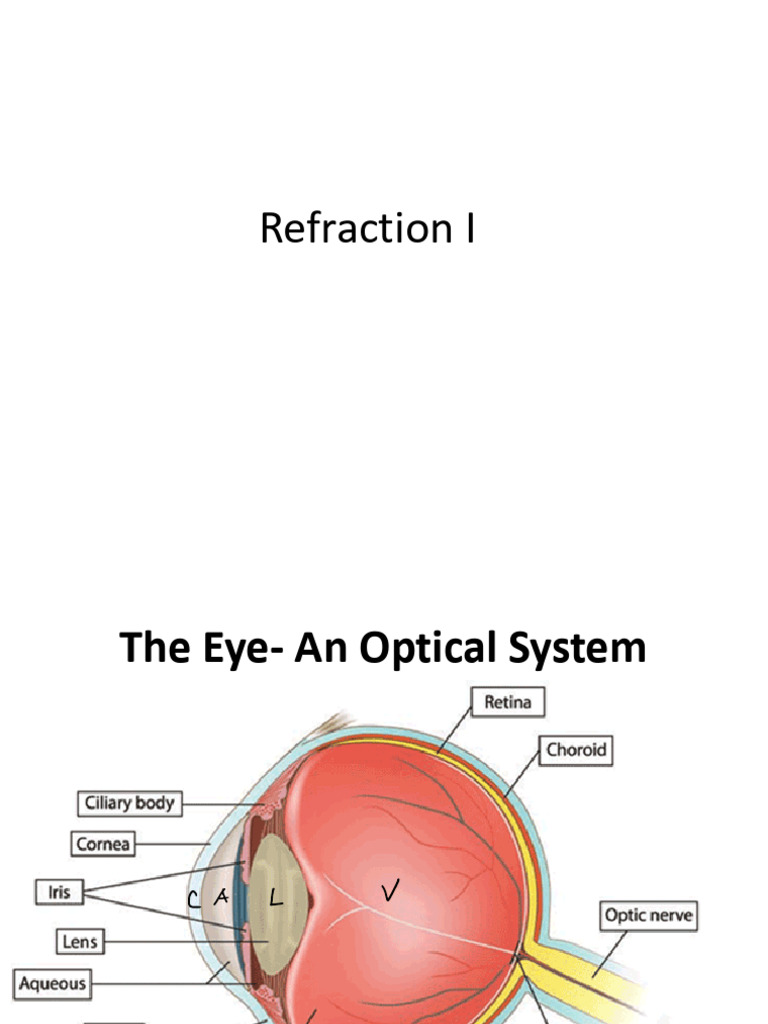 Understanding Eye Refraction and Errors | PDF