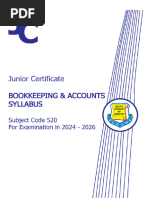 CSEC Principles of Accounts Syllabus | PDF | Depreciation | Debits And ...