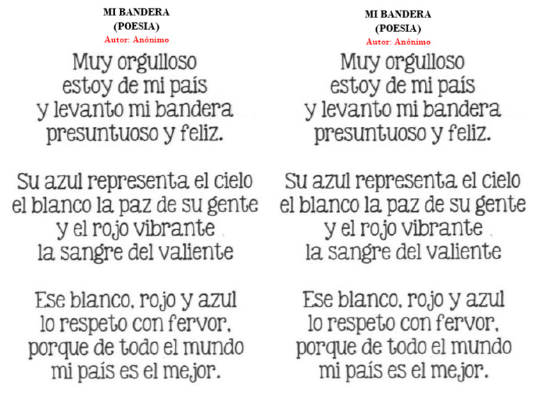 Mi Bandera | PDF