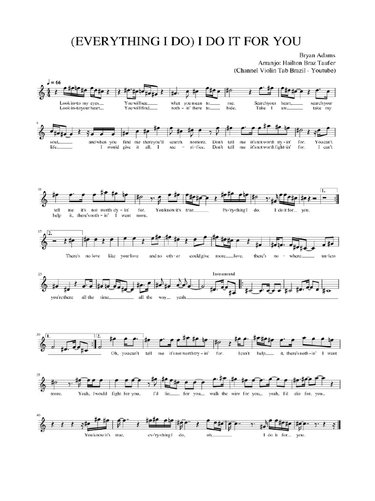 Everything I Do | PDF