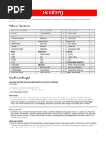 D&D 5E Beast Shapes Overview | PDF | Zoology