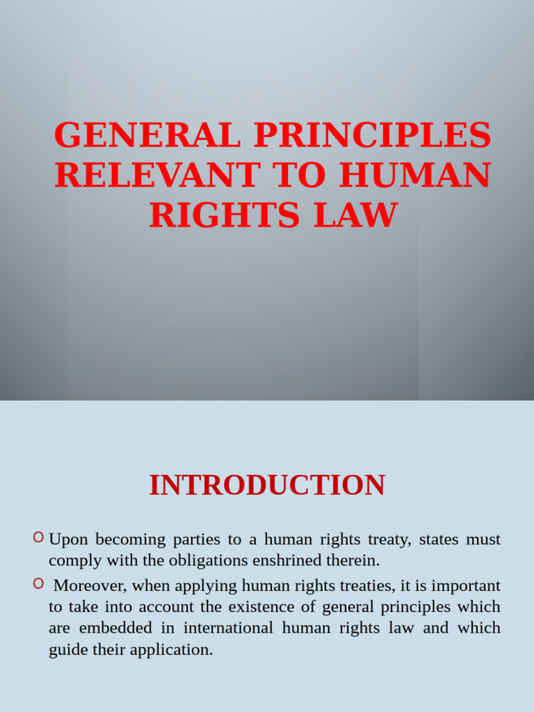 human rights (3) | PDF | Rule Of Law | Human Rights