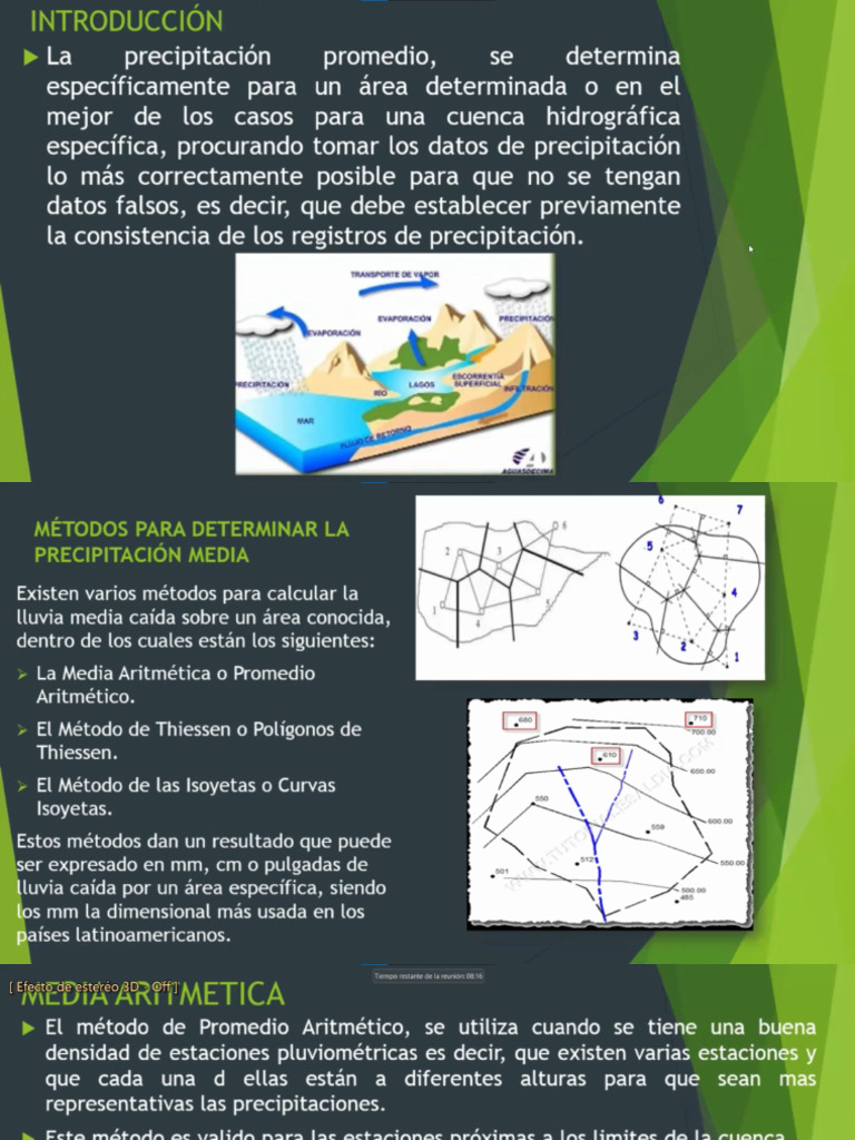 Precipitación | PDF