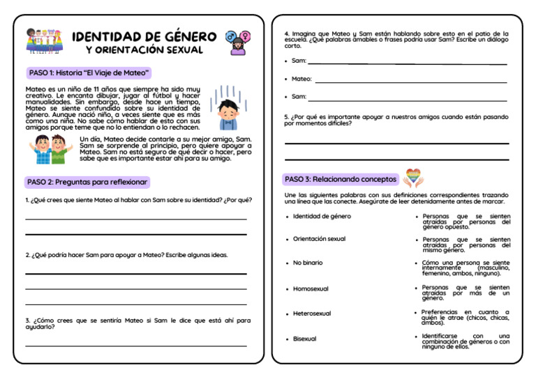 Reflexión sobre Identidad de Género | PDF