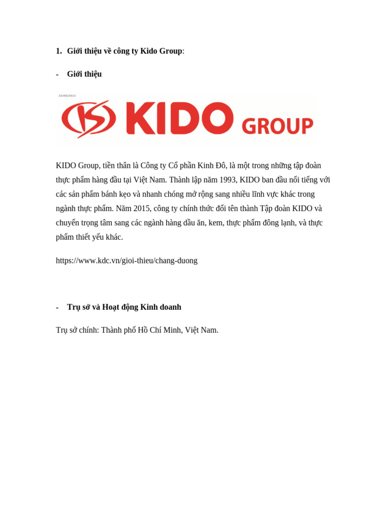 KIDO | PDF