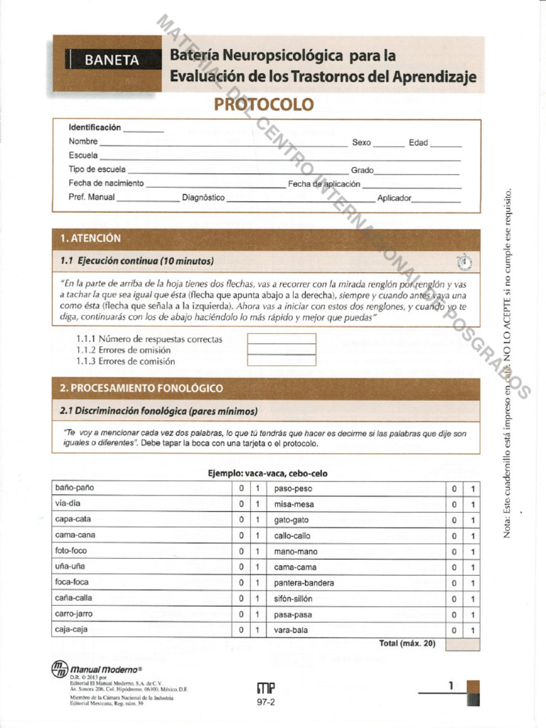 1.5 Baneta Protocolo - 000085 | PDF