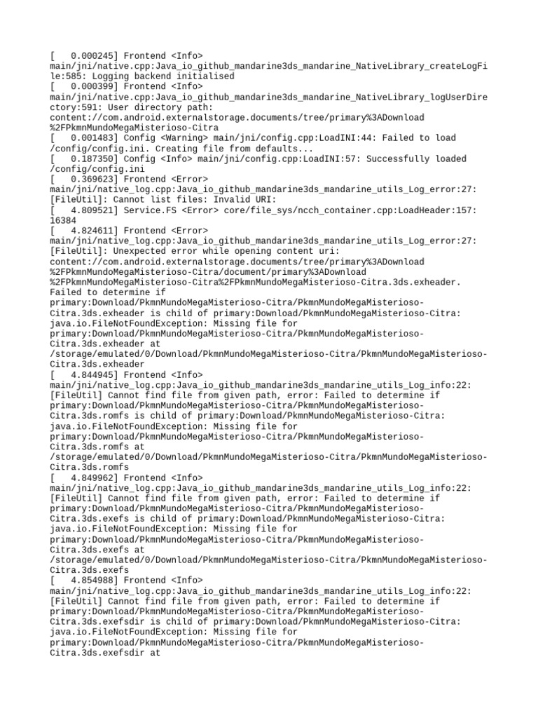 Mandarine Log | PDF | Computer Architecture | Computing