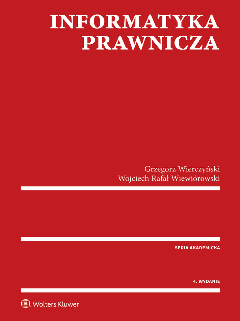 Informatyka Prawnicza | PDF
