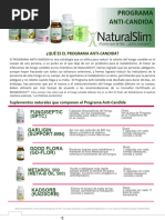 Bula Candiprin | PDF | Ciencias de la Salud | Enfermedades y trastornos