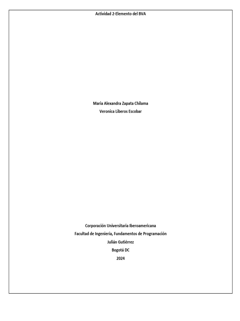 Actividad 2 - Elementos Del VBA | PDF | Variable (informática) | Tipo de datos