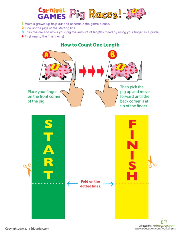 Pig Race Game | PDF