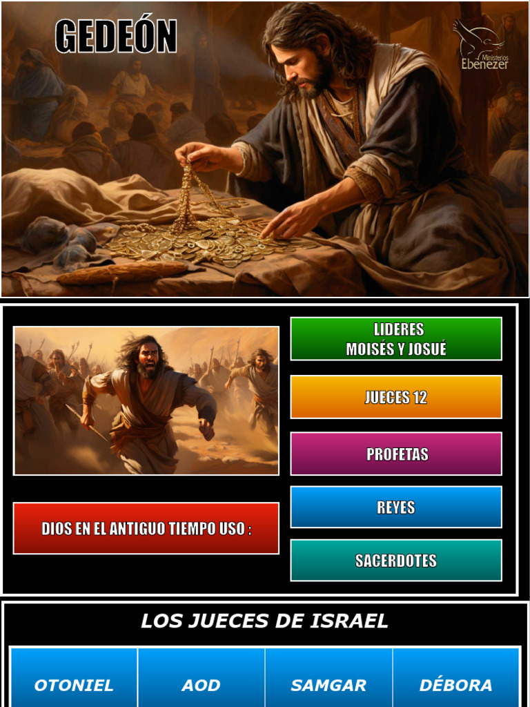 La Historia de Gedeón-1 | PDF | Contenido bíblico | Biblia hebrea