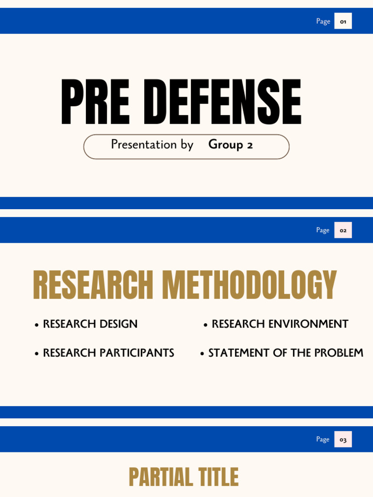 pr2 Group2 Research Methodology Defense | PDF | Methodology | Sleep Deprivation